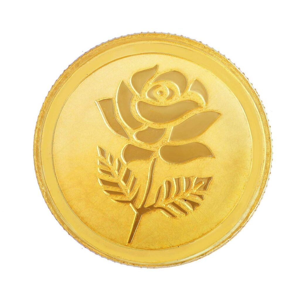 22k (916) 1 Gm Yellow Gold Coin - SELLERS STORE